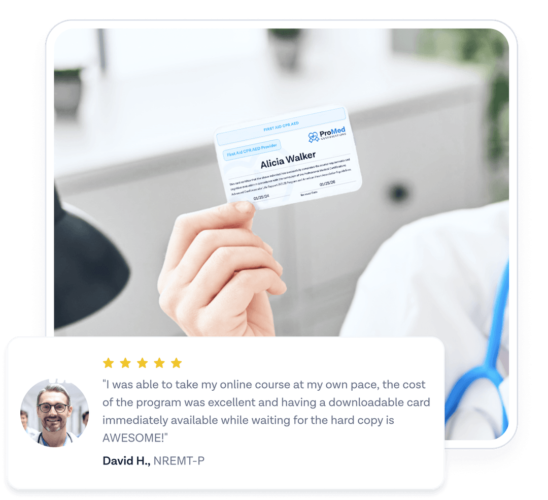 Online CPR, AED & First Aid Certification | ProMed Certifications