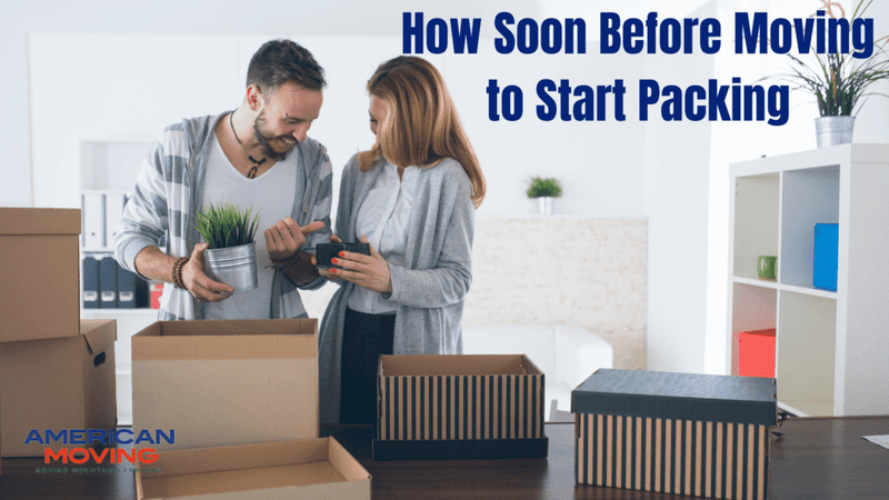 How Soon Before Moving to Start Packing