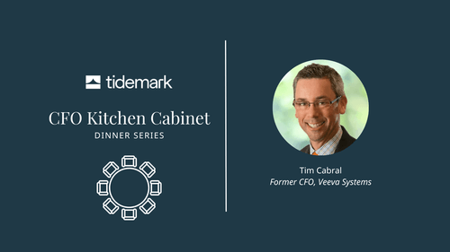 Tim Cabral Leads Tidemark CFO Kitchen Cabinet | Tidemark