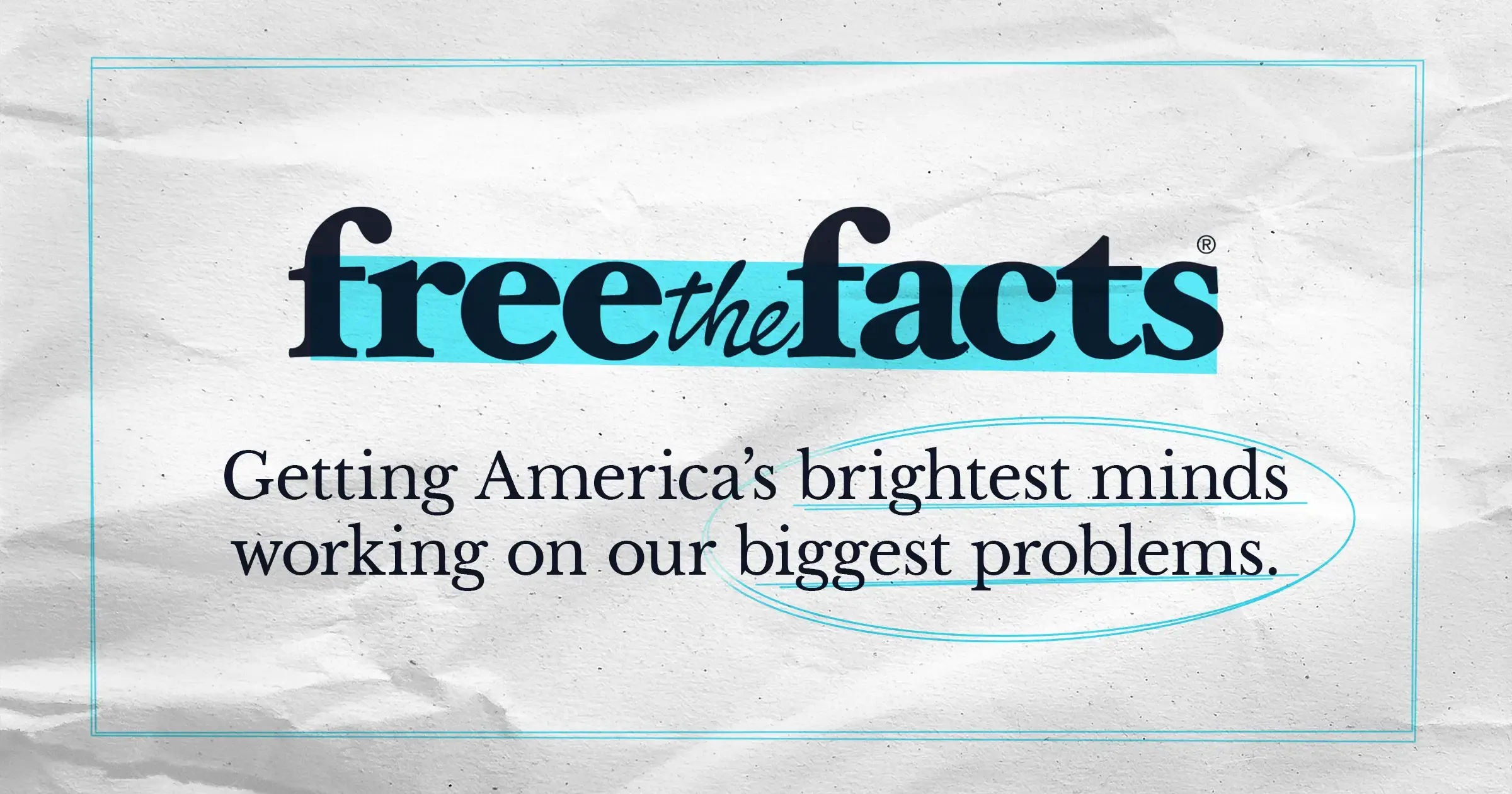 Getting America’s brightest minds working on our biggest problems ...