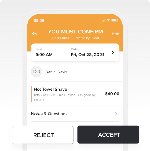 Online Booking - Let clients book themselves, 24/7