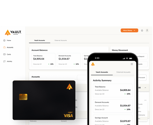 Vault Bank - High-Yield, FDIC-Insured Online Banking with 4.10% APY