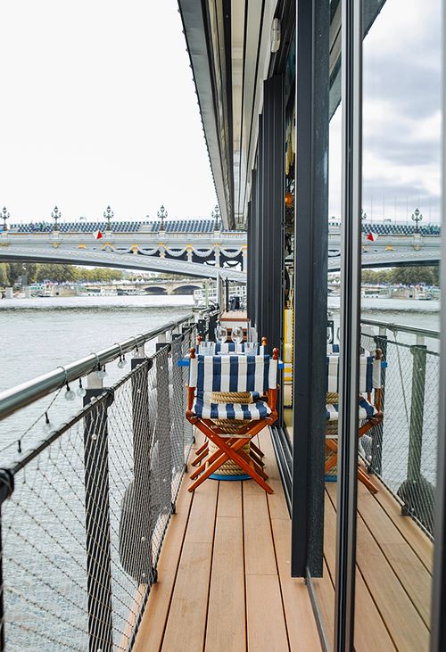 Riviera Fuga : Restaurant péniche à Paris