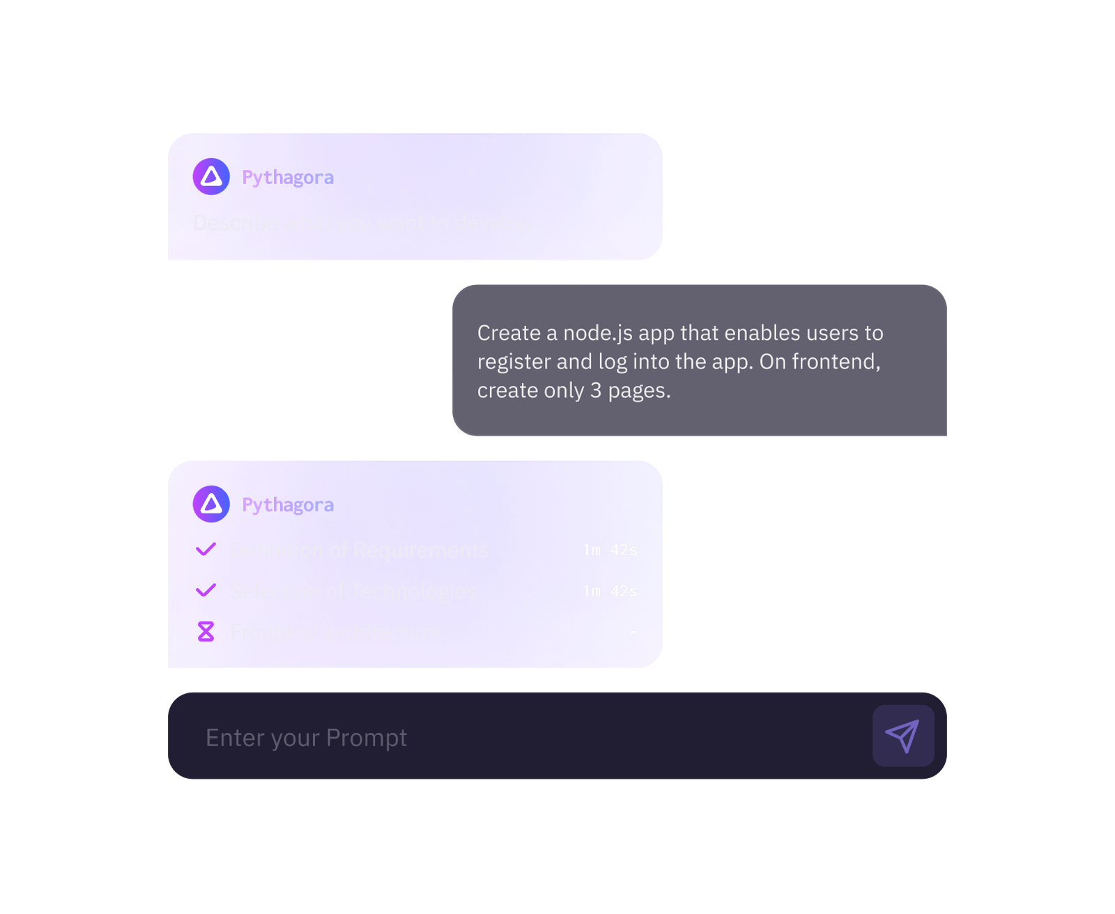 Pythagora AI | Build Internal Tools with Artificial Intelligence