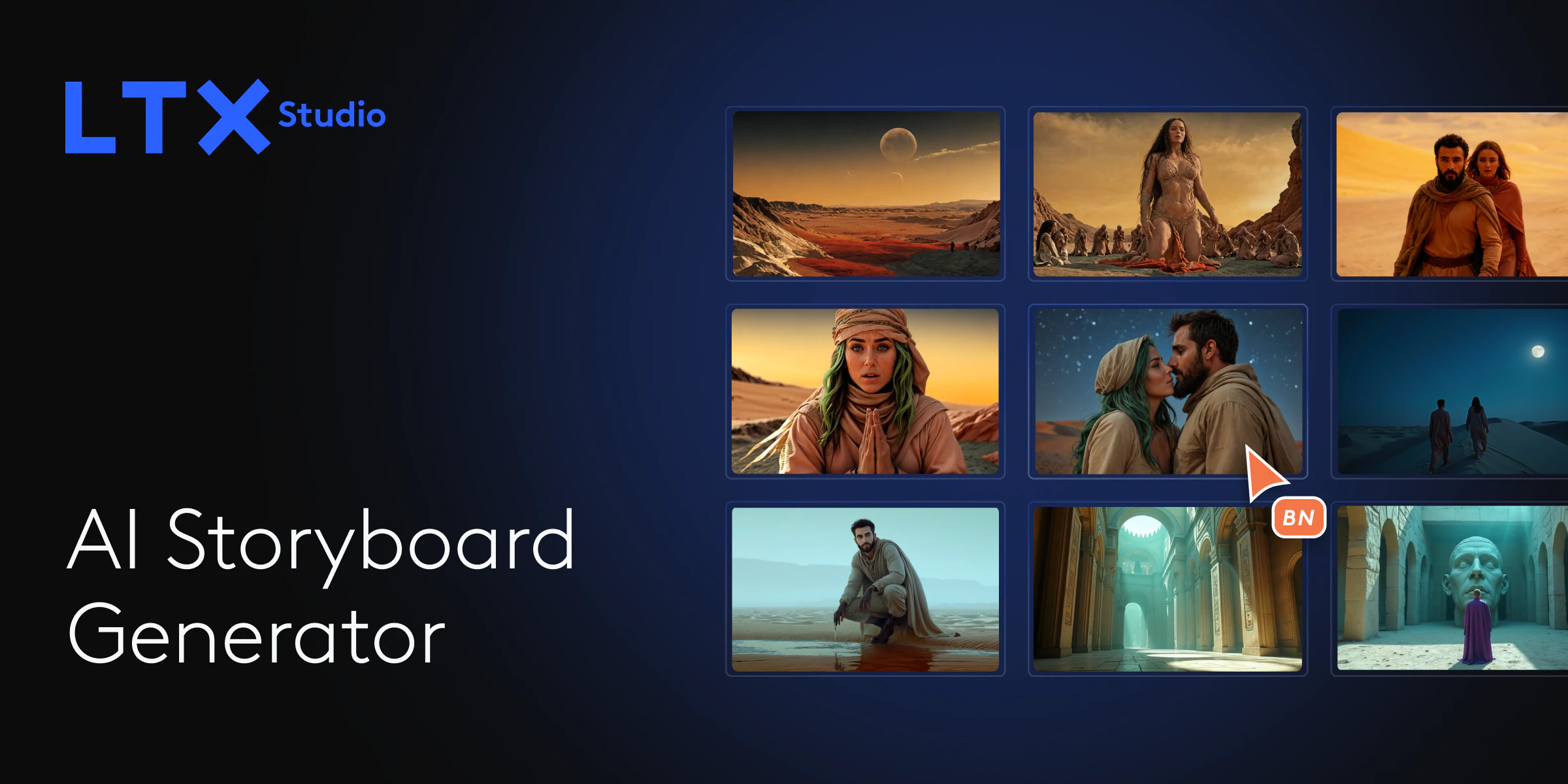 AI Storyboard Generator | LTX Studio