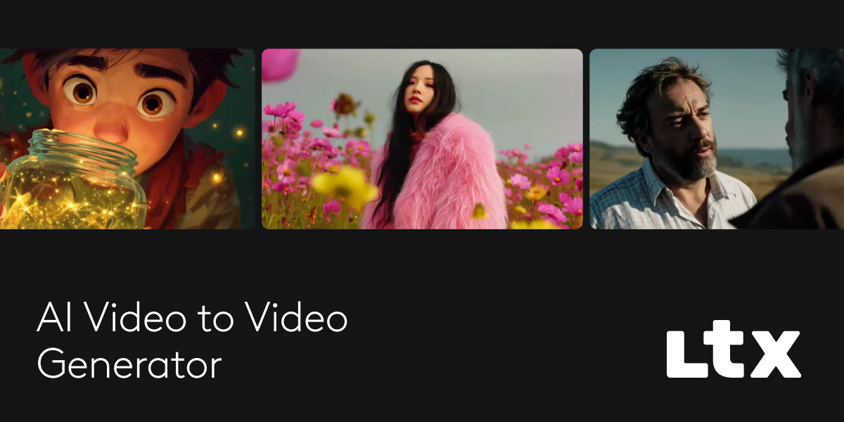 AI Video to Video Generator: Edit Existing Videos | LTX Studio