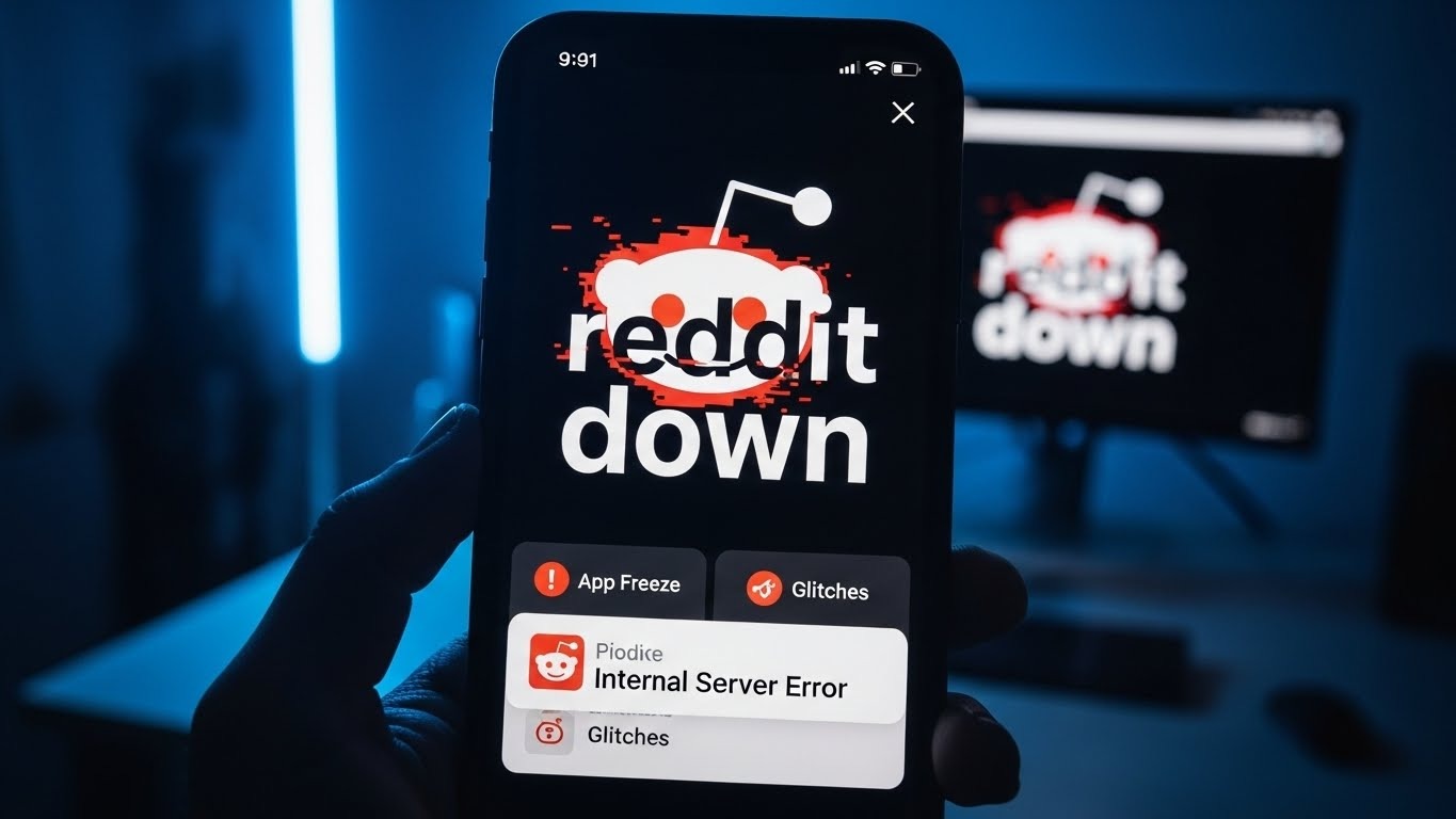 Reddit Down? Thousands Hit by App Freezes, Glitches, and Website Internal Server Errors