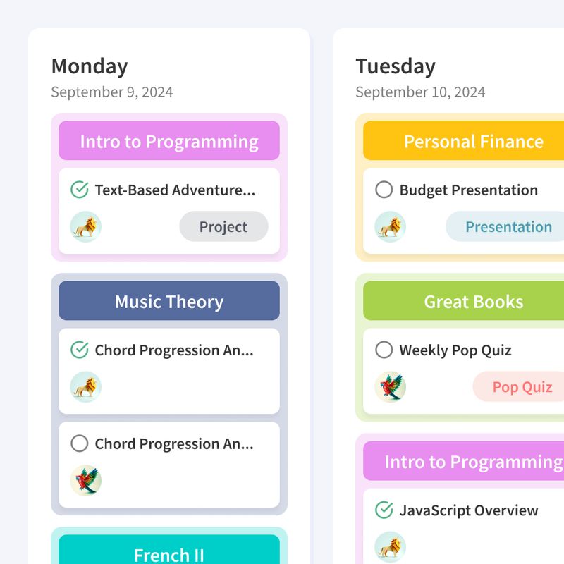A digital planner for homeschoolers - Syllabird