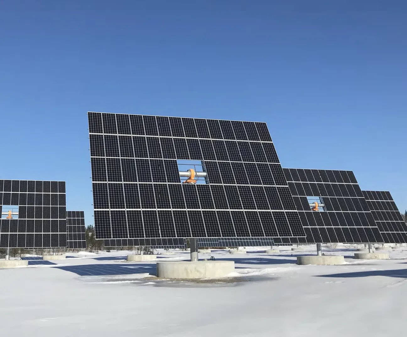 Dual Axis Tracker Solar Systems by KSI Solar
