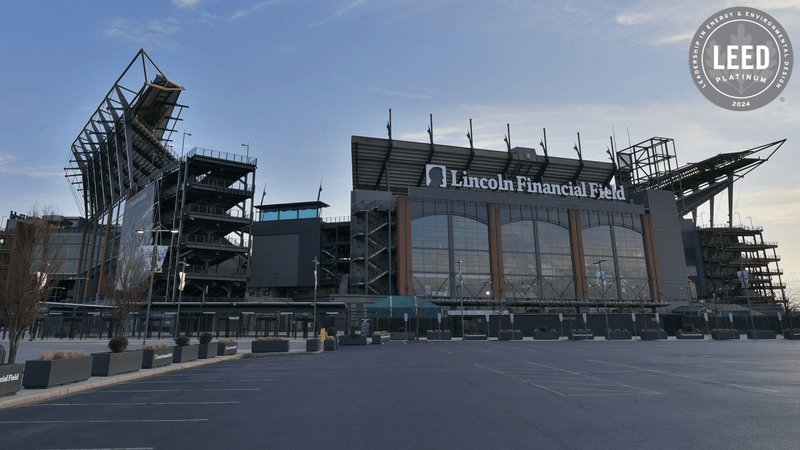Lincoln Financial Field awarded with prestigious LEED Platinum ...