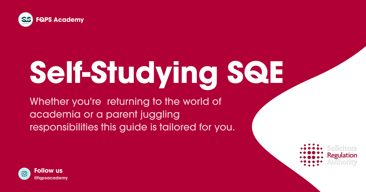 Comprehensive & Complete SQE Self-Study Guide for Students & Adults