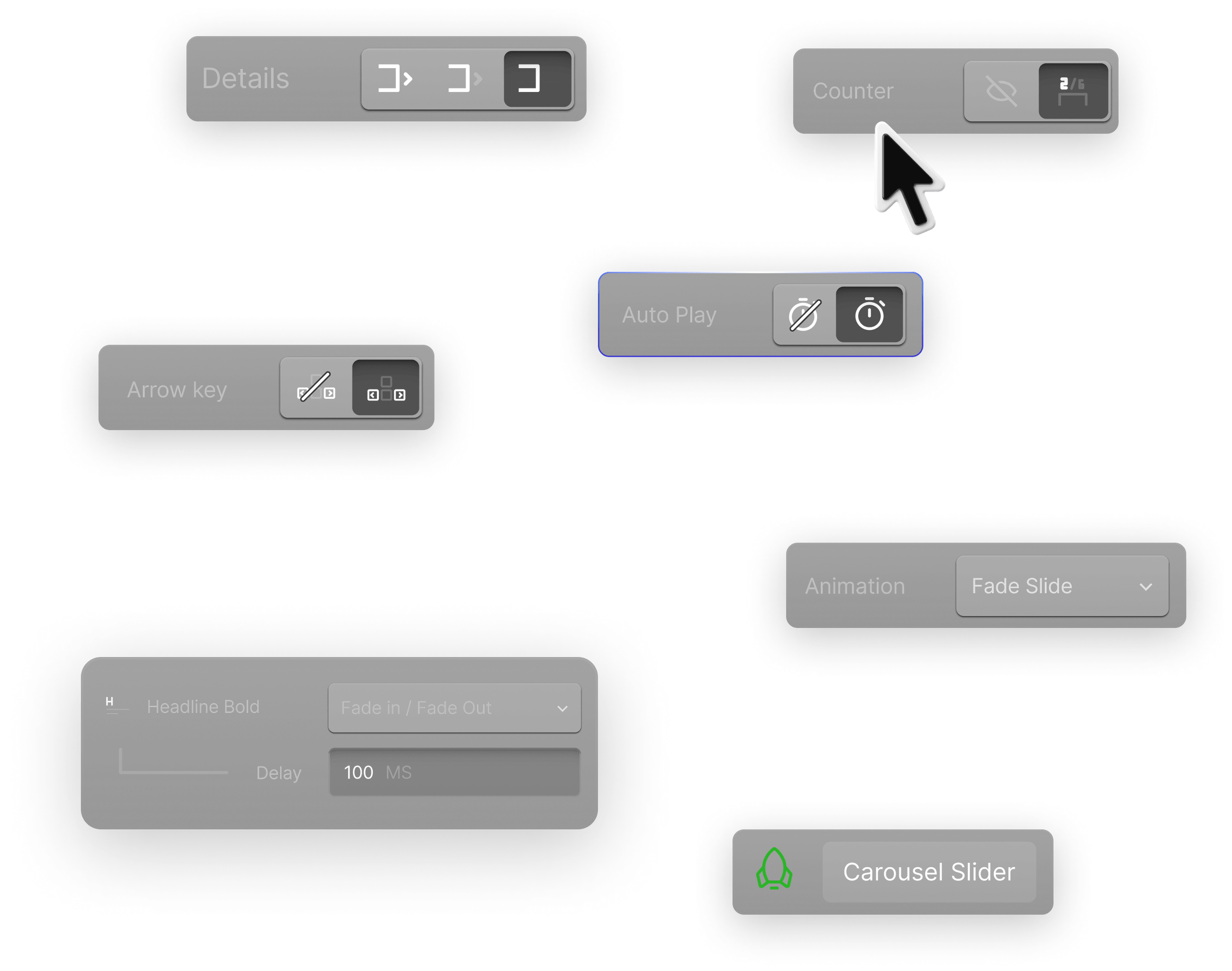 GOAT CMS Slider - Webflow App