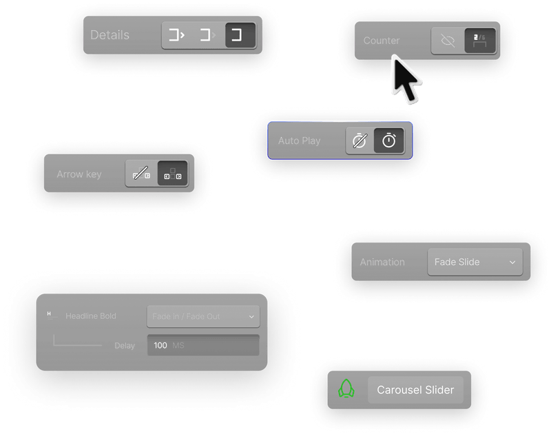 GOAT CMS Slider - Webflow App