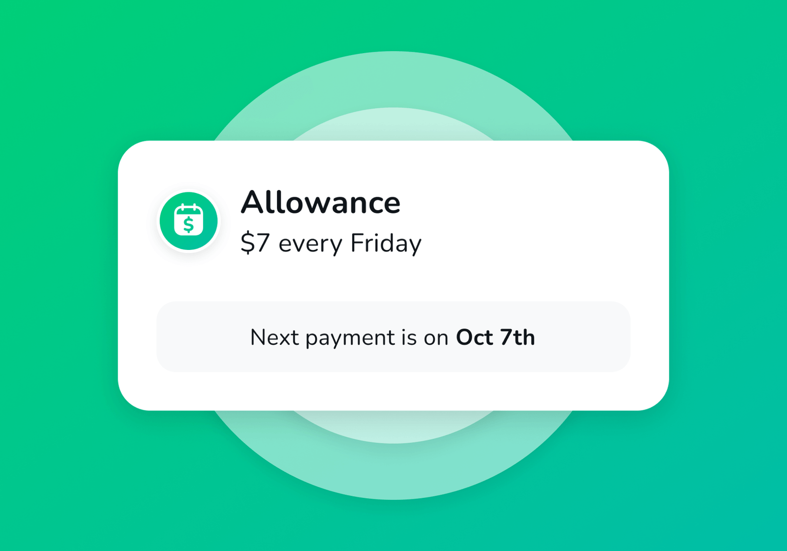 The Average Allowance for kids and teenagers