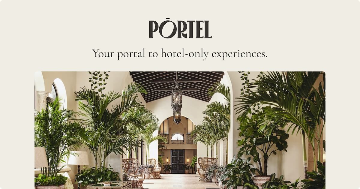 Portel - Your portal to hotels