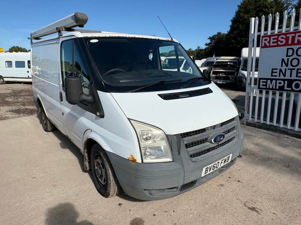 60 Plate Ford Transit 2.2 Tdci 85 T280 long mot excellent runner No Vat ...