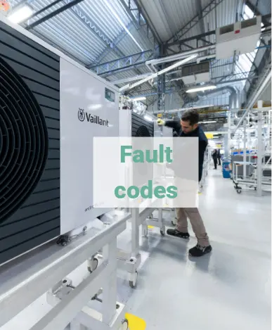 Vaillant Heat Pump Fault Codes Guide