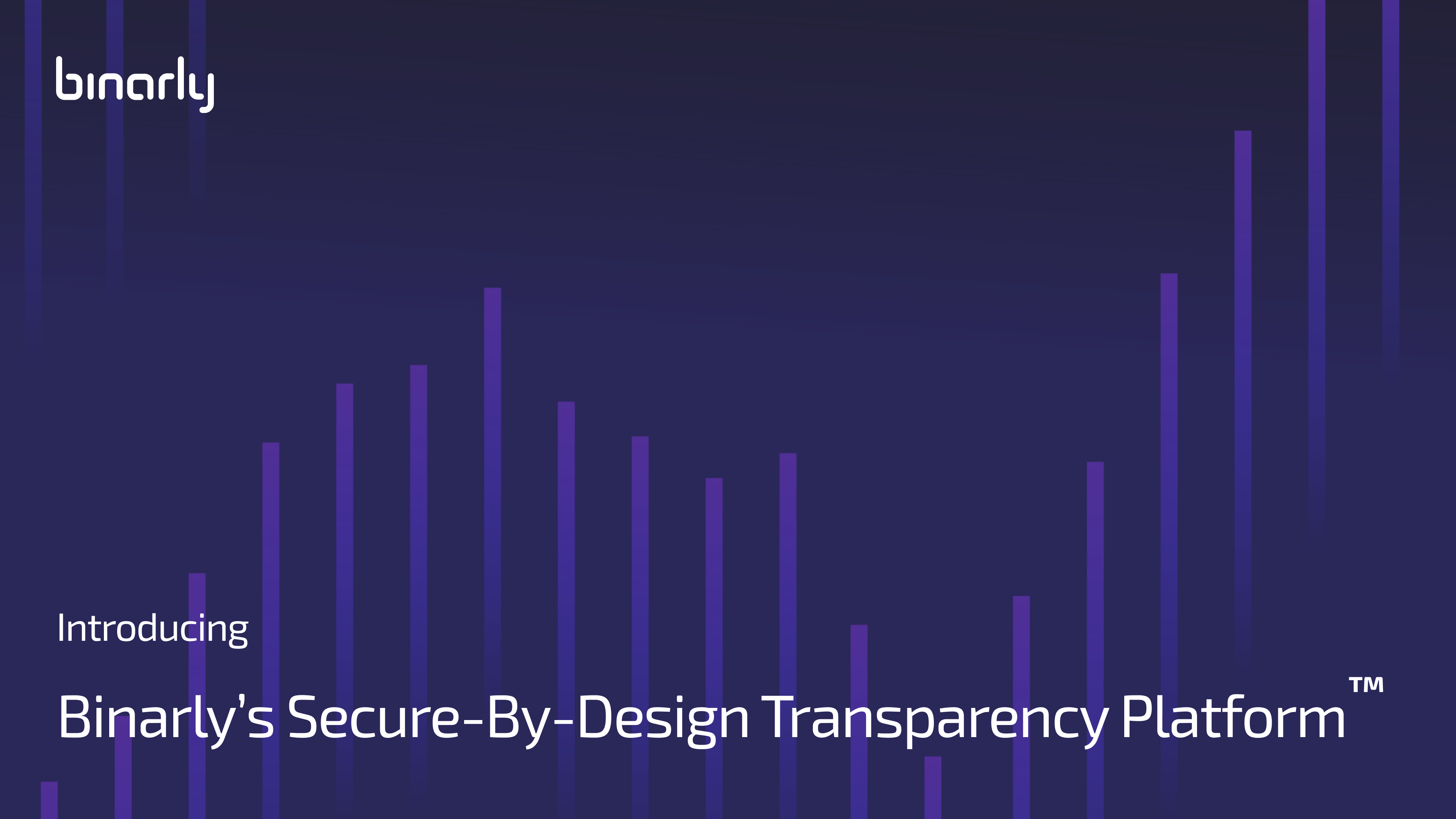 Binarly Launches Next-Generation Transparency Platform to Elevate ...