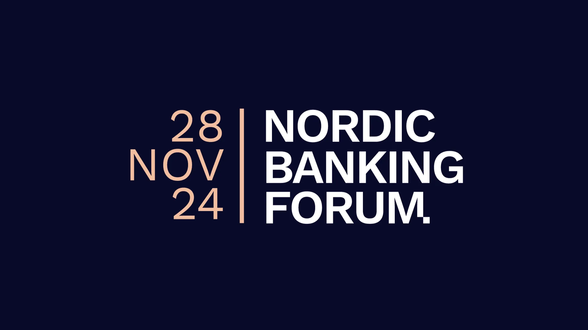 Nordic Banking Forum 28.11.2024 Helsinki