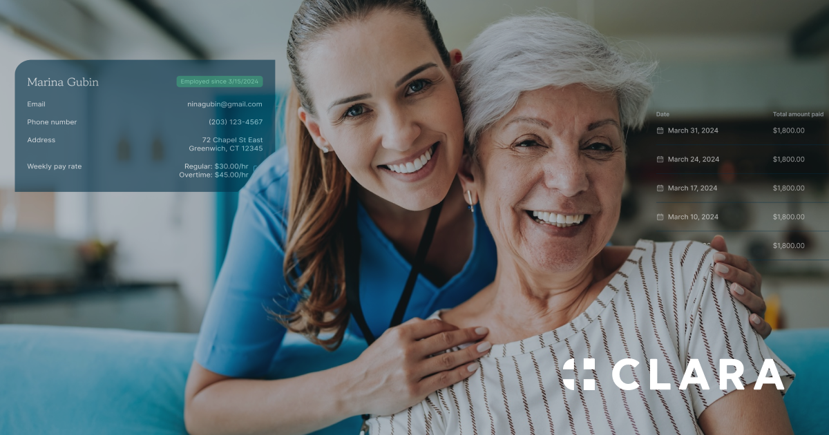 About Clara - Personalized, reliable in-home care for less