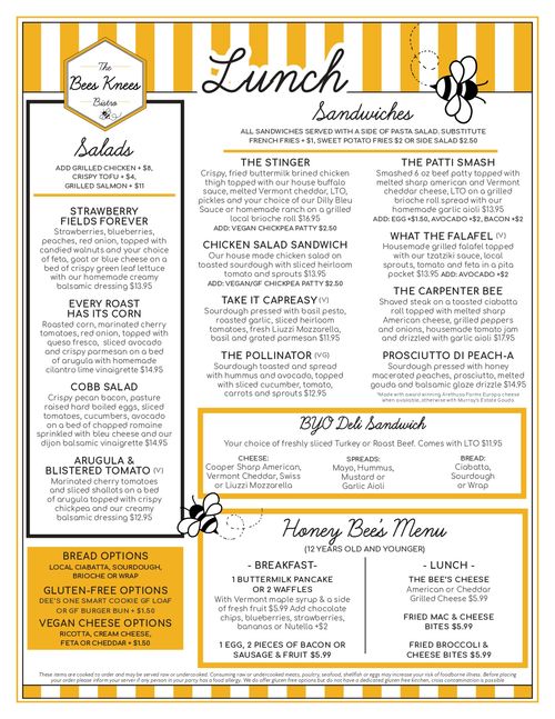 Welcome To The Bees Knees Bistro