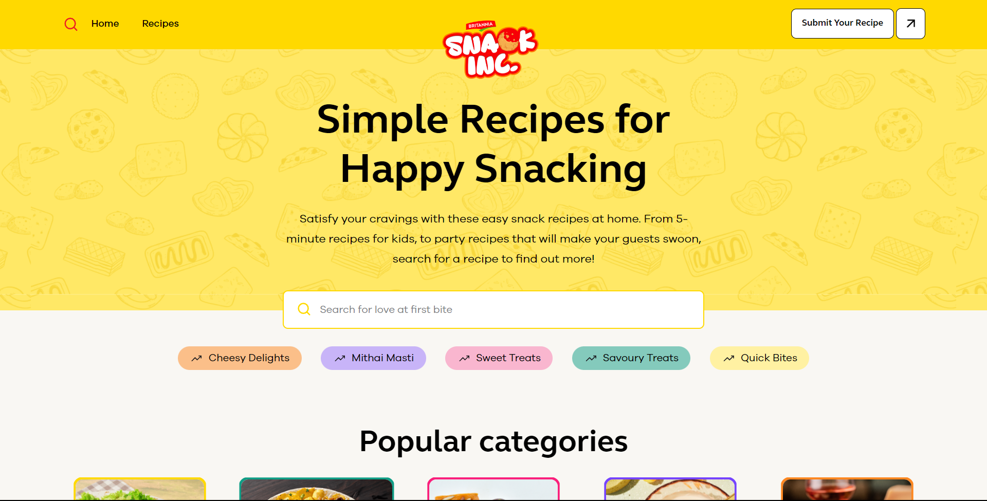 Britannia SnackInc: Tasty Cooking Recipes for Every Occasion