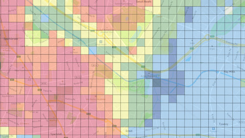 Public Transport Accessibility Levels (PTAL) Dataset