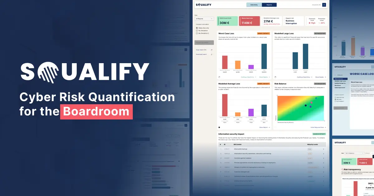 Insights on Cyber Risk Quantification | Squalify