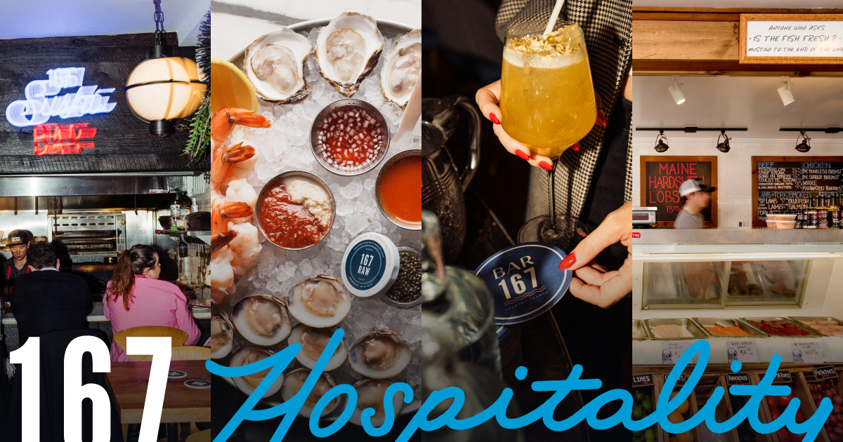 167 Raw Oyster Bar Catering – 167 Hospitality Group