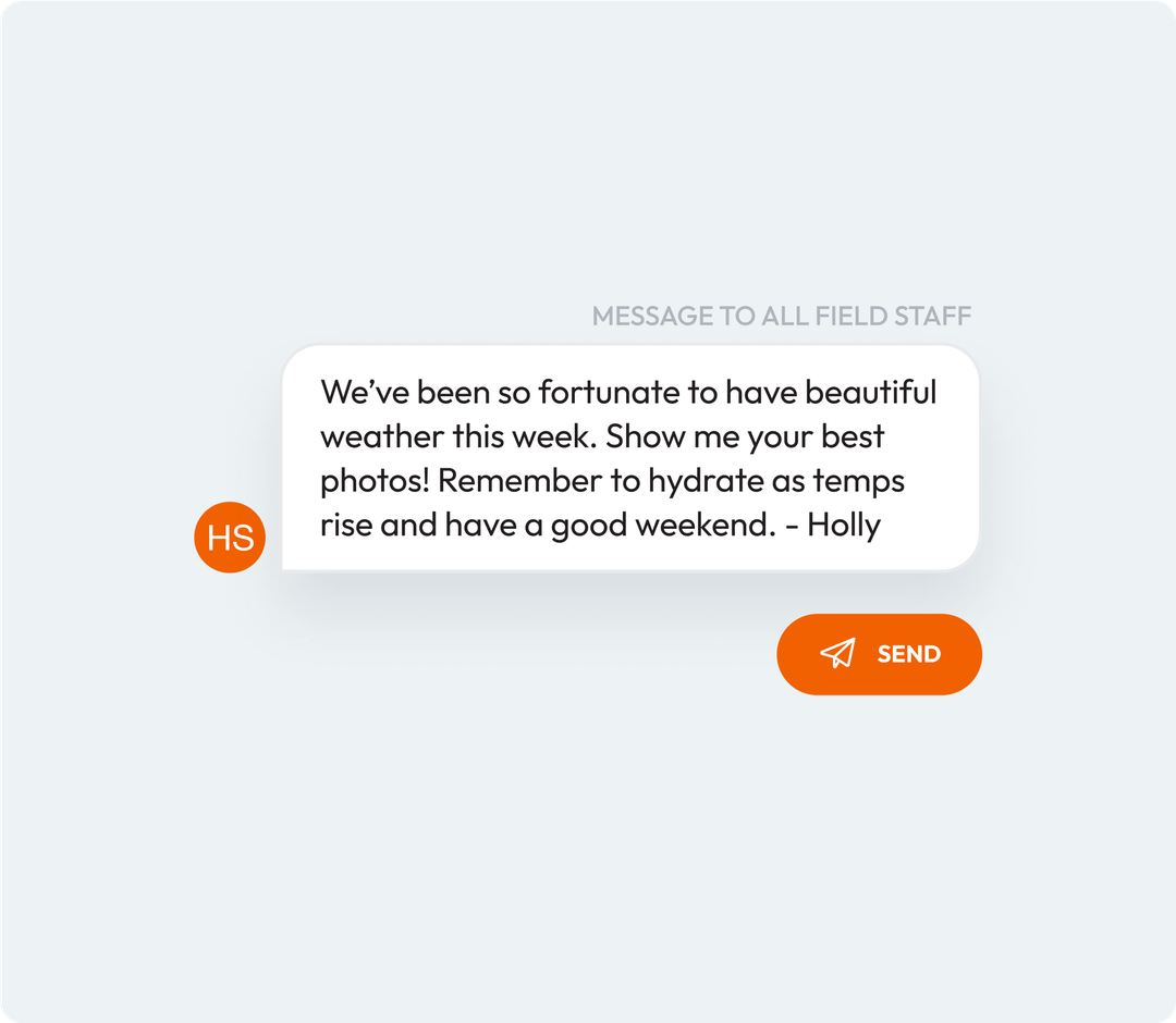 Field Worker Employee Communication Software | Team Engine