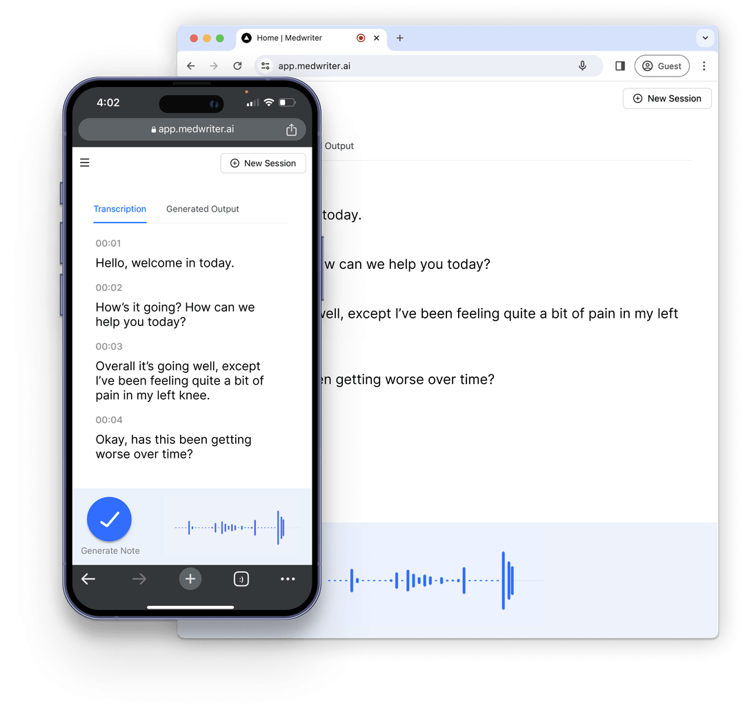 Medwriter - AI Medical Scribe