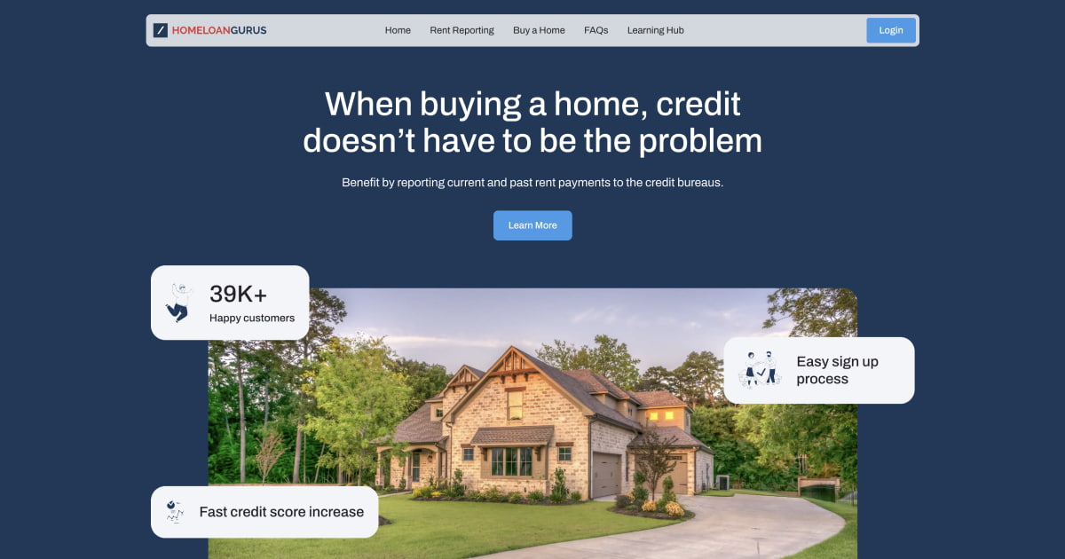 HomeLoanGurus | Home Loans & Rent Reporting