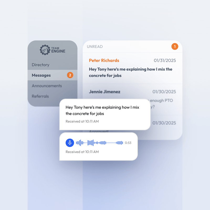 How to Send or Receive a Lot of Operational Information at Once