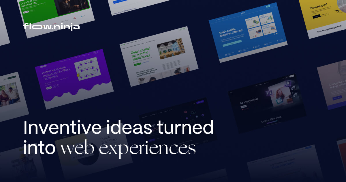 Webflow Website Examples by Flow Ninja