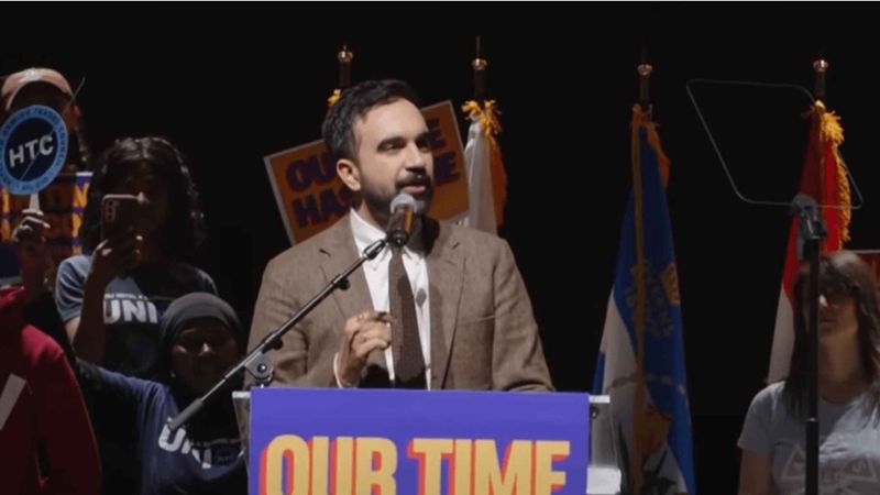 Zohran Mamdani Rally NYC Mayoral Race | Rev
