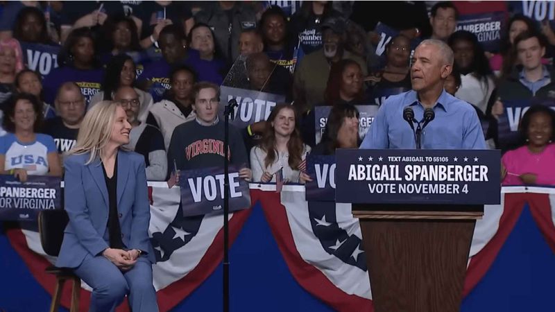 Barack Obama Abigail Spanberger Rally | Rev