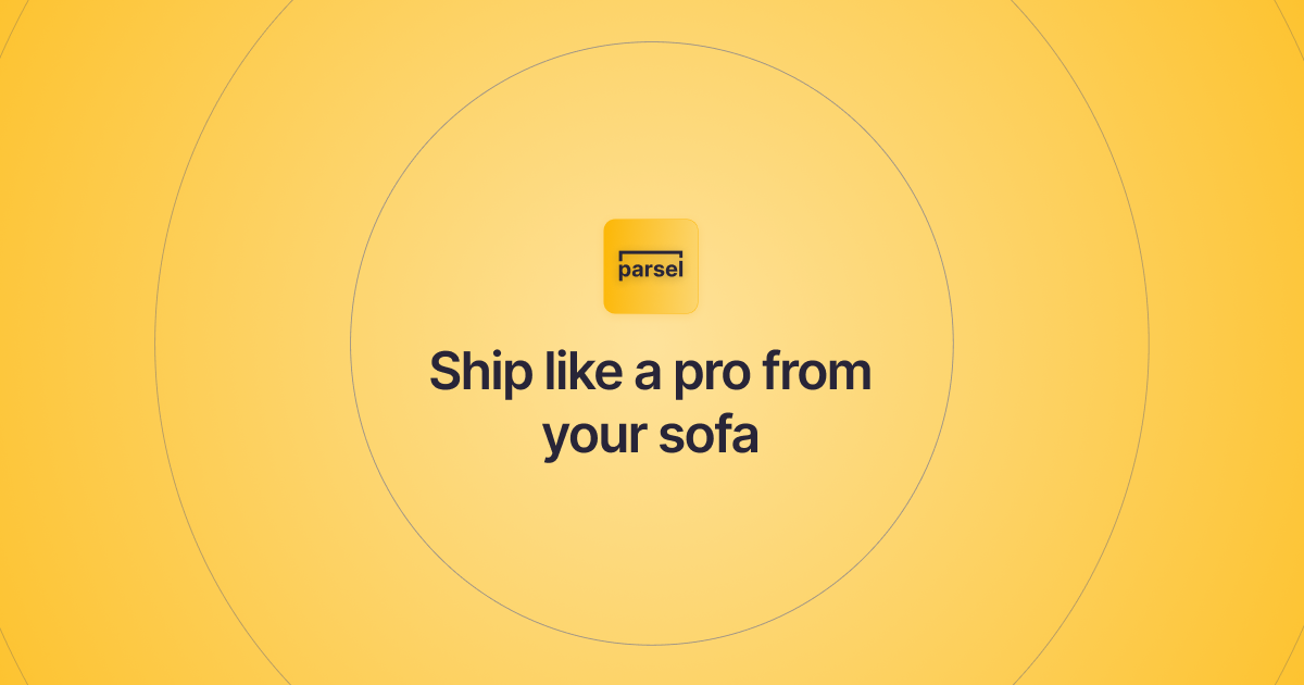 Parsel - At home parcel shipping