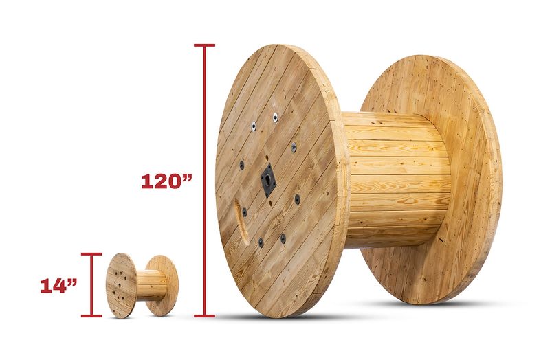 Ely Reel Products | Wooden Cable Reels - American Made