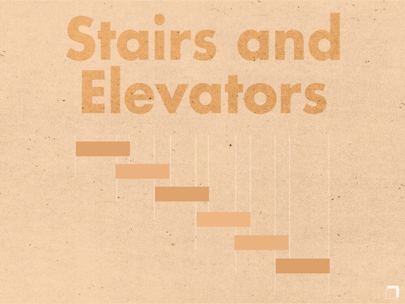 Stairs and Elevators: Types, Dimensions, and Examples