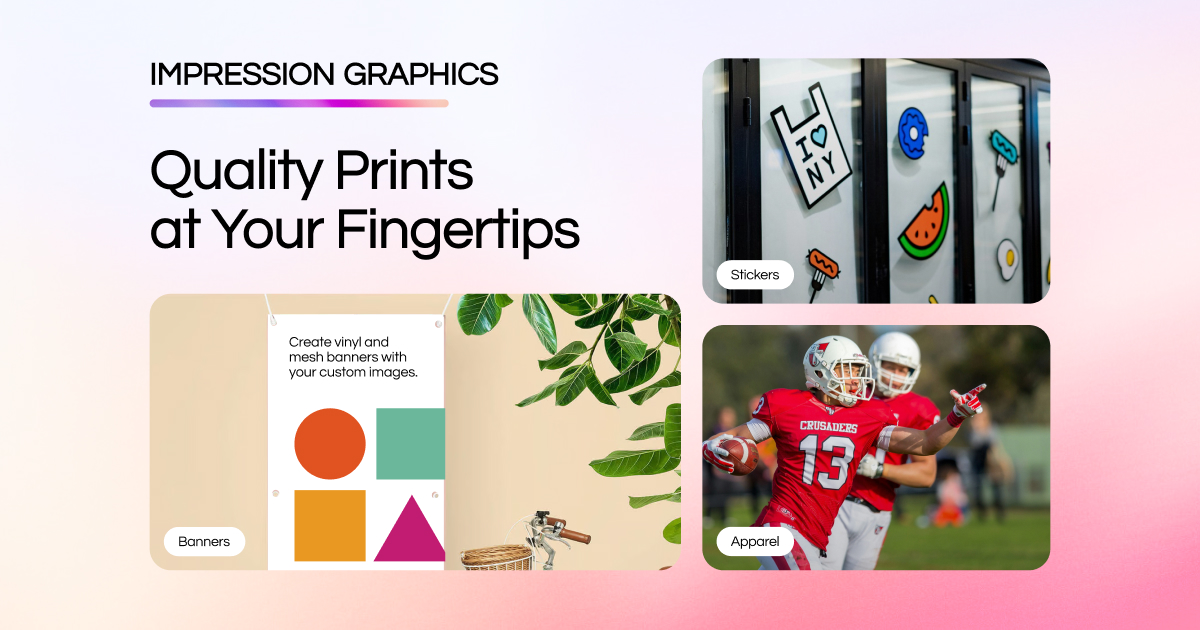 Impression Graphics | Custom Banners, Stickers, and Apparel