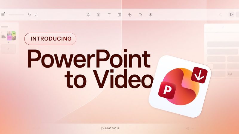 FREE PowerPoint to Video Converter with AI