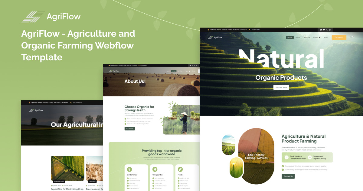 Checkout - AgriFlow - Webflow Ecommerce website template