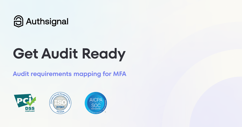 Meeting MFA Control Requirements for Compliance - Authsignal