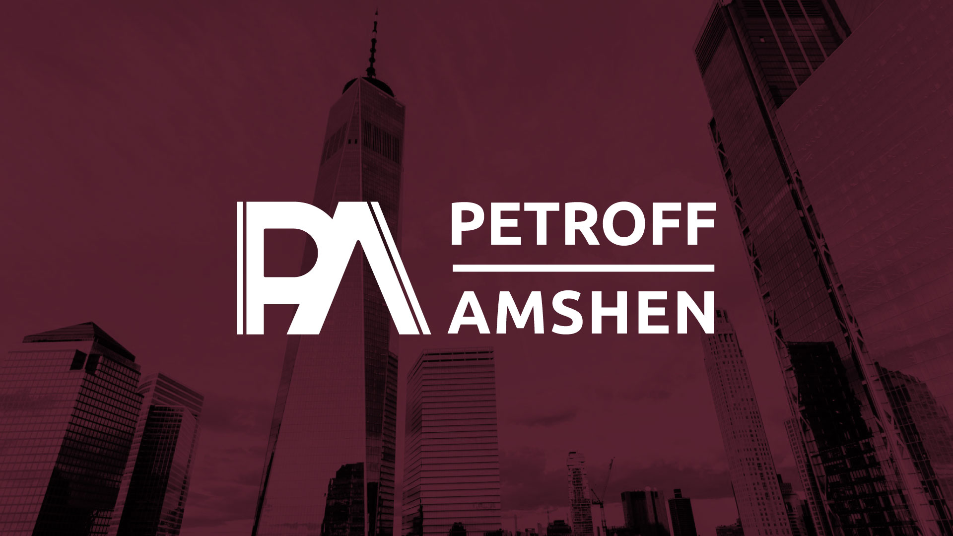 Home | Petroff Amshen LLP