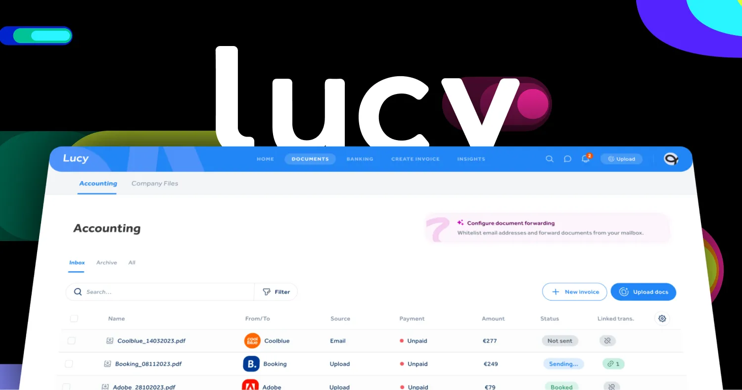 E-factureren met Lucy | The easy Peppol platform | Lucy