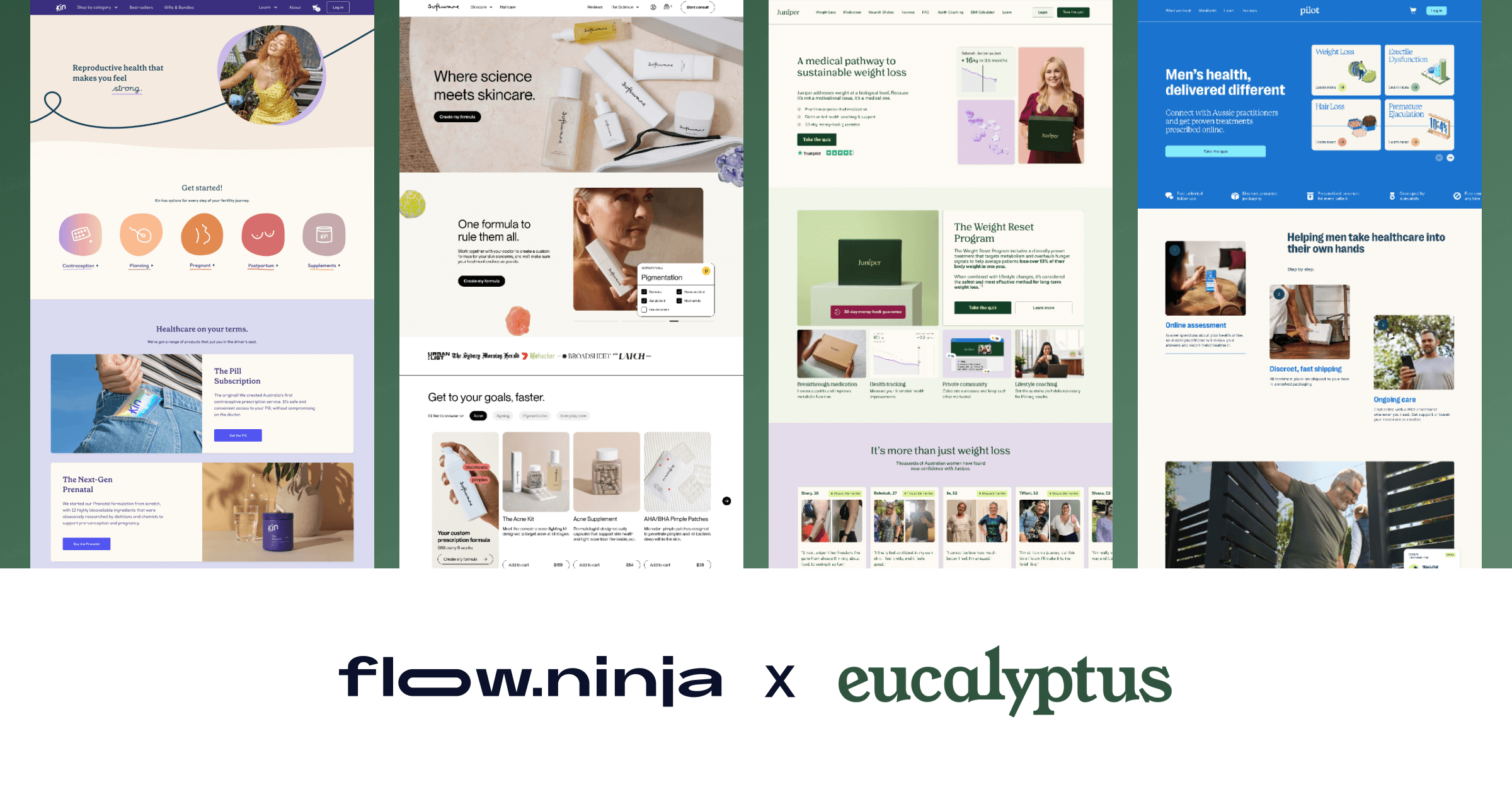 Eucalyptus Case Study: Developing Four Projects for a Prestigious Australian Healthcare Company