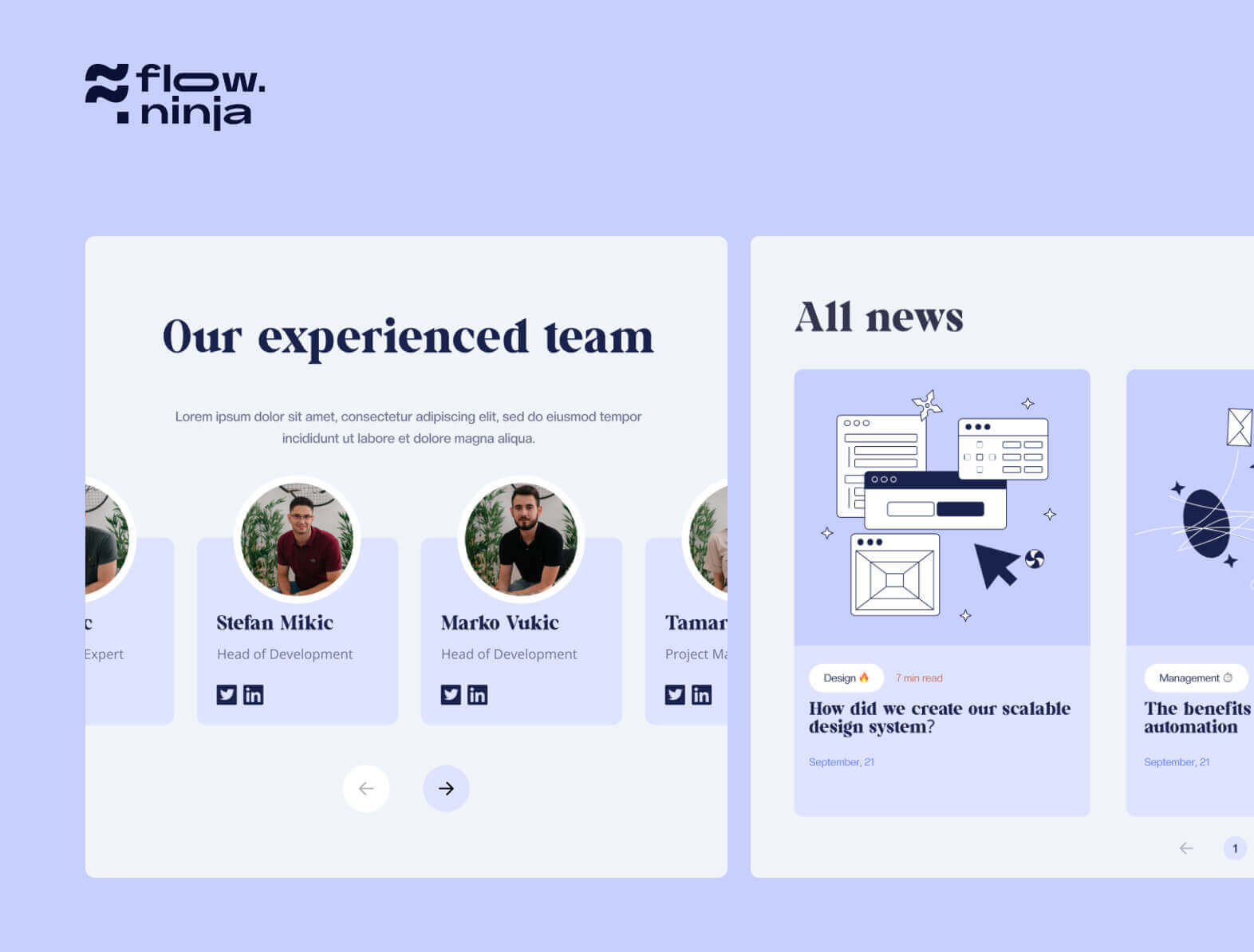 Free Webflow Slider Collection — Swiper JS