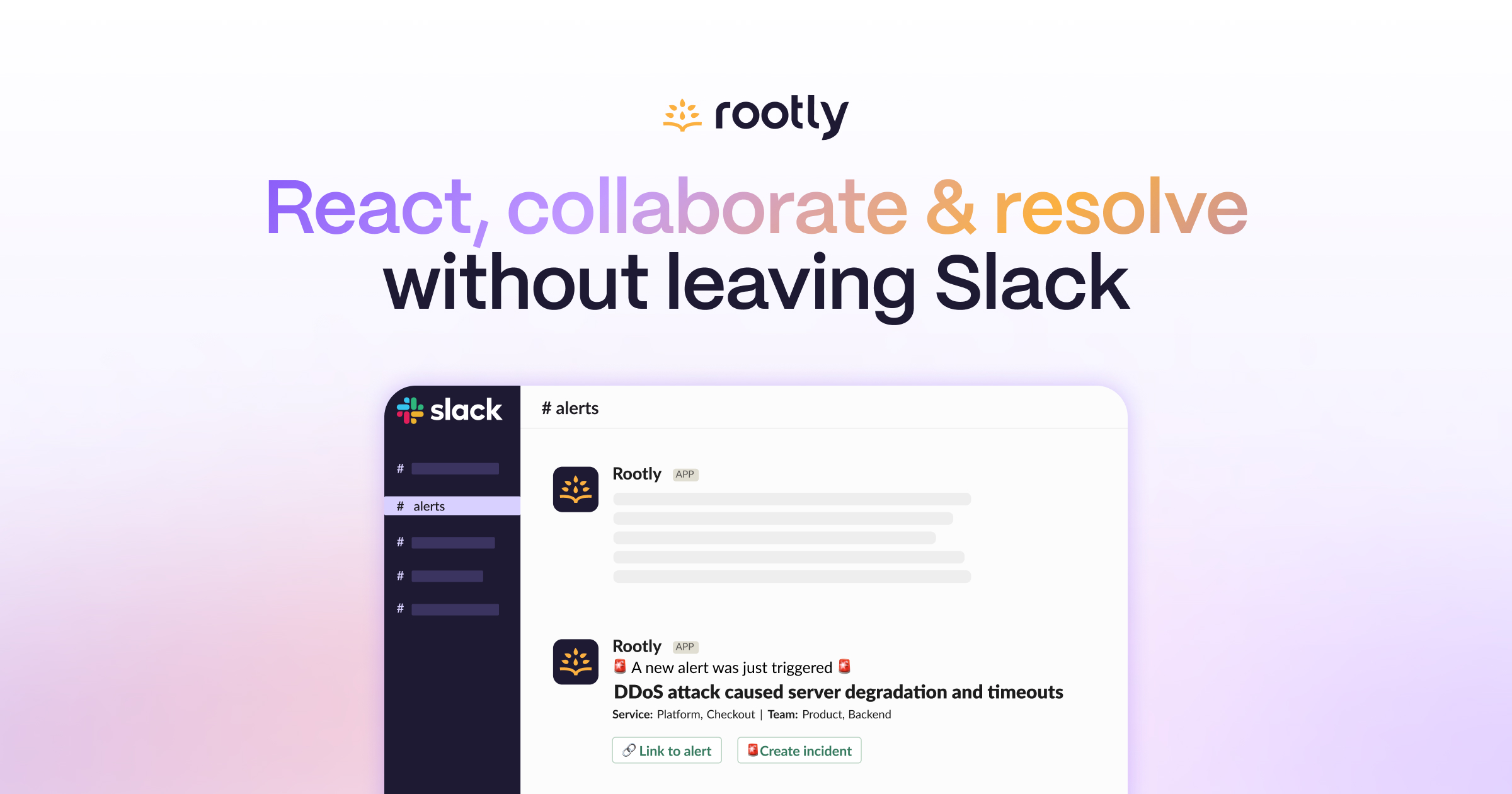 Rootly | Incident Response with Slack