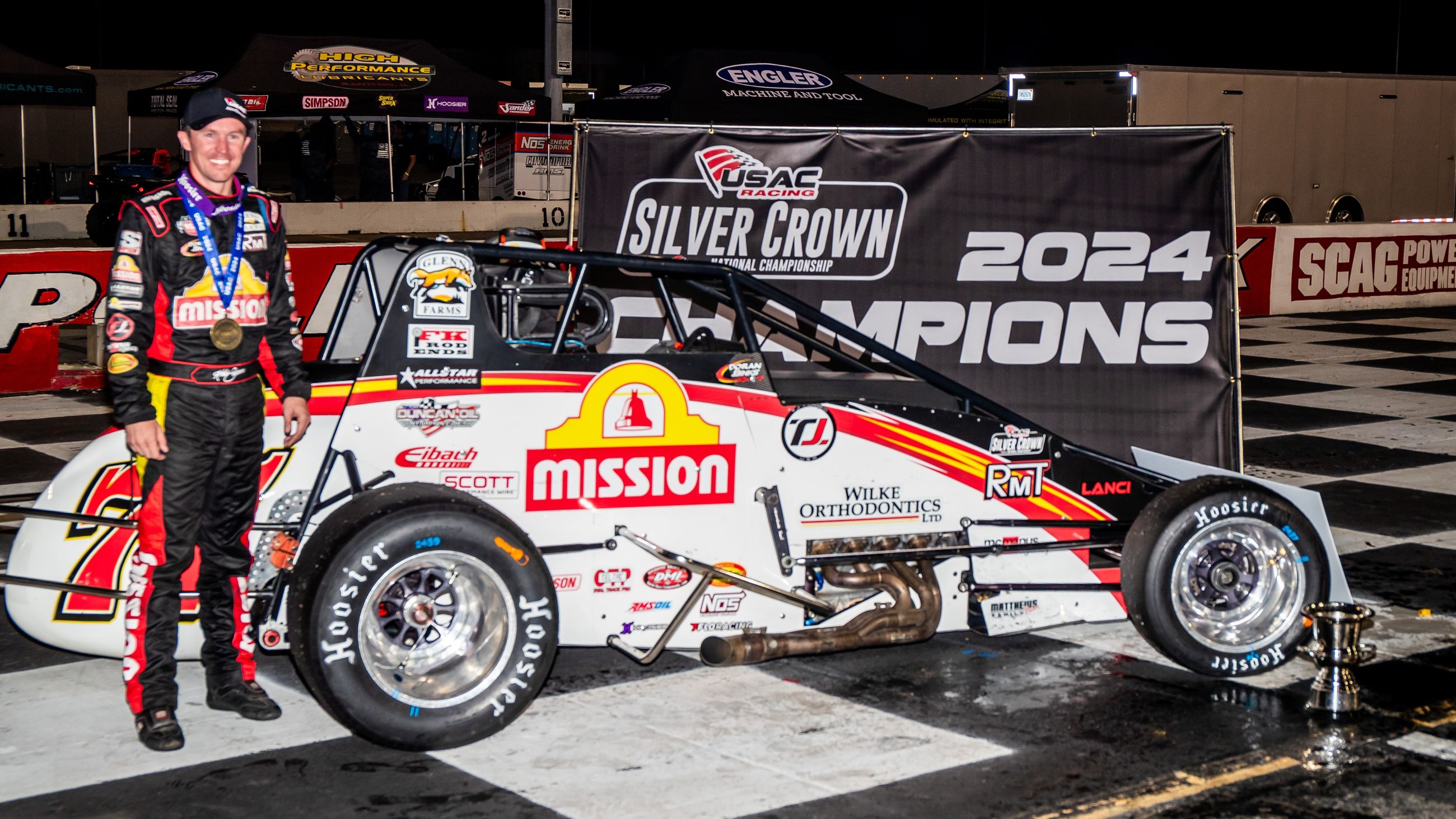 Crowning Achievement! Swanson Scores IRP Finale, Secures 8th USAC ...
