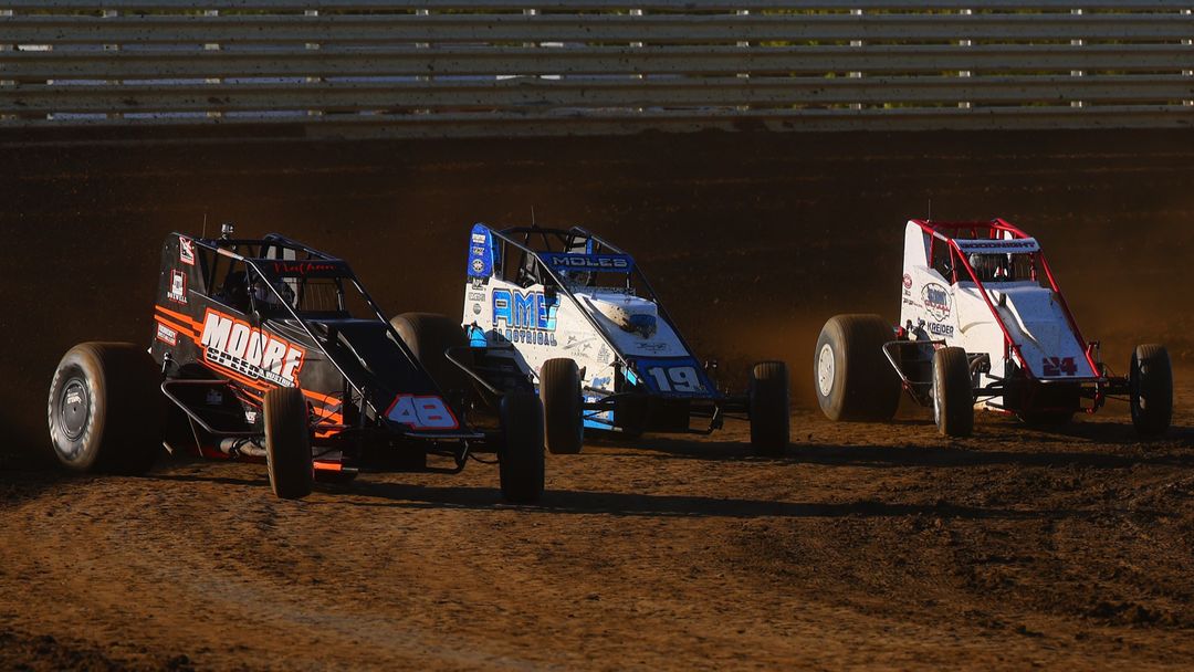 The Dirt & Paved Road to a Championship! 13 USAC Silver Crown Races Set ...